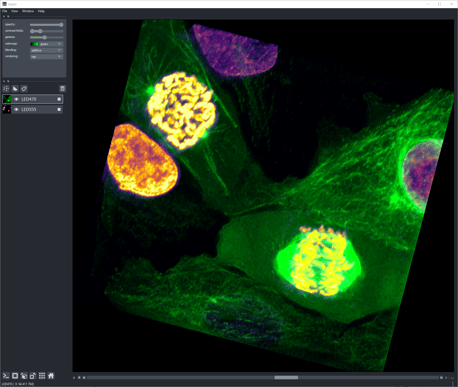 Reading Ome-TIFF files from python using our library
